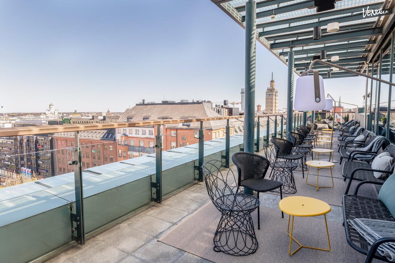 Scandic Simonkenttä / Monkey Roof top bar - Katso kuvat ja - Venuu.fi