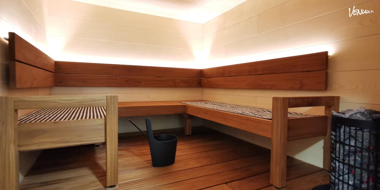 Boulis / Kabinetti & saunatila - Boka för ditt evenemang - Venuu.fi