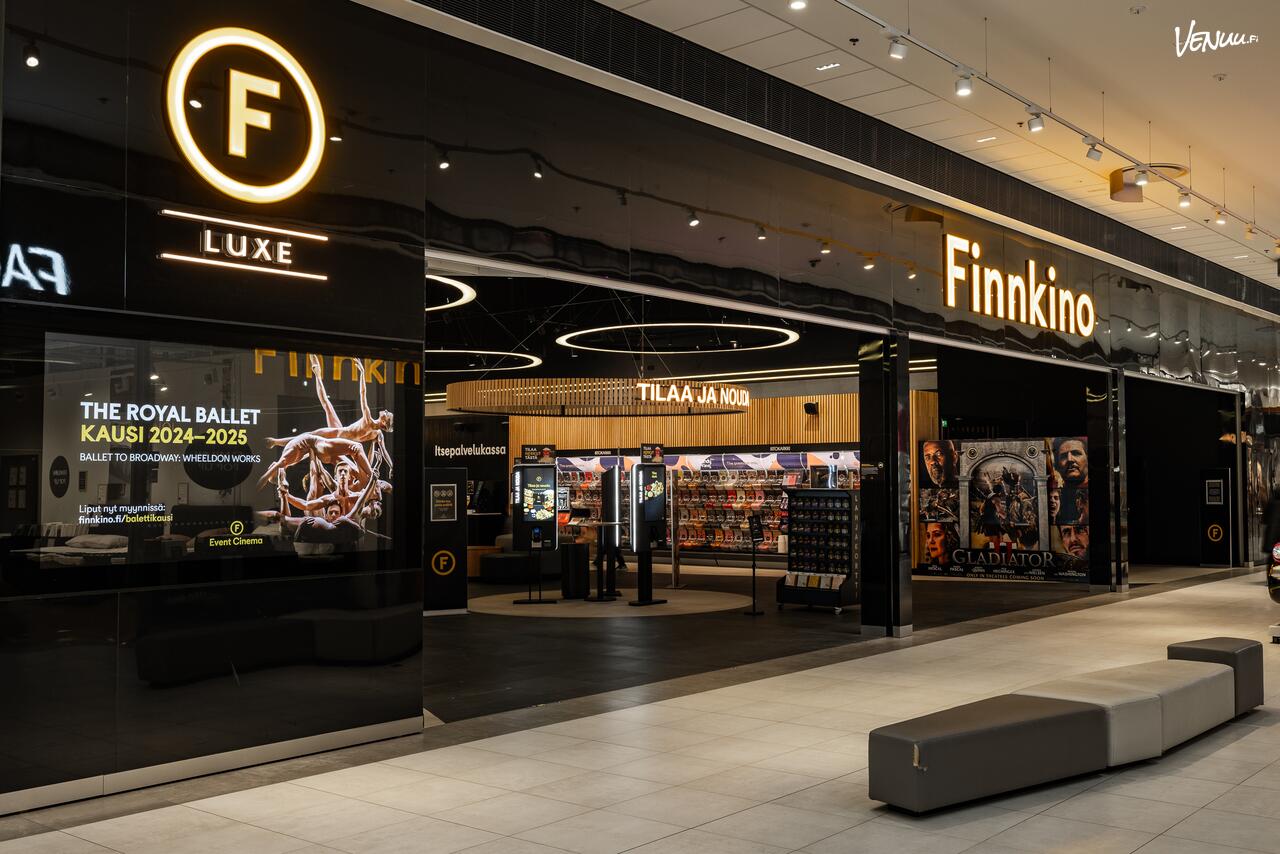Finnkino LUXE Mylly | LUXE-salit - Katso kuvat ja varaa - Venuu.fi